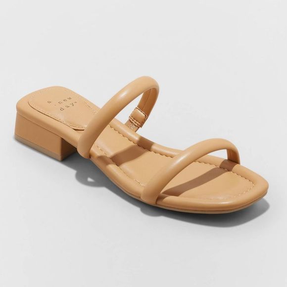 a new day | Shoes | Womens Annie Slide Sandals A New Day Tan 9 | Poshmark